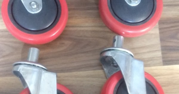 5 inch caster wheels Complete Set 2 With Lock 2 Without Lock