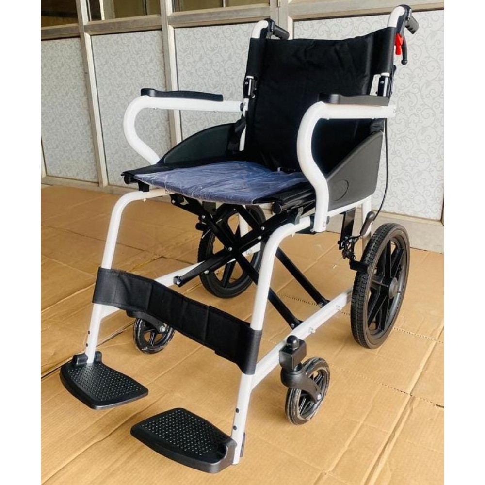 Aluminum Wheelchair Ultra Compact with Flip- up Footrest