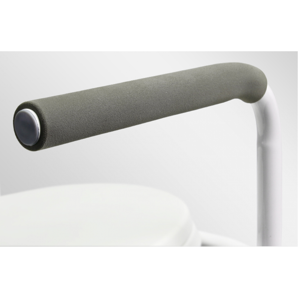 Bedside Height Adjustable Commode with Arm