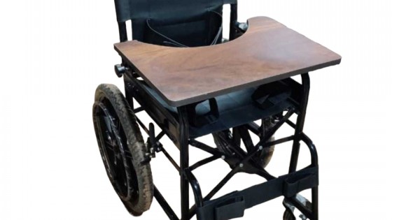CP Wheelchair with Food Table