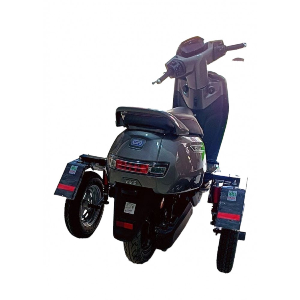 Compact Side Wheel Attachment Kit For TVS iQube Electric Scooter