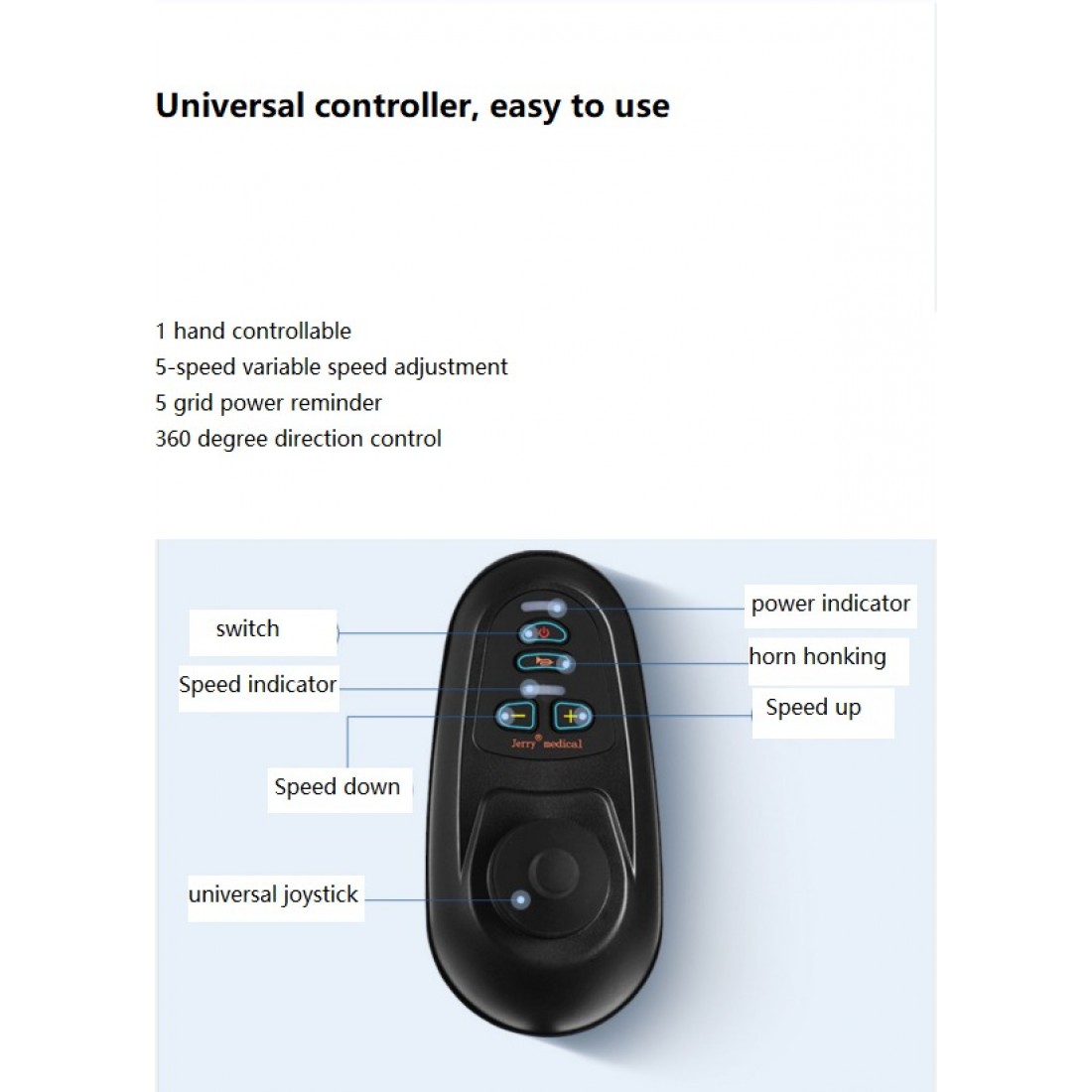 Evox Easy Fold Lightweight Power Wheelchair @ WC 107 84999