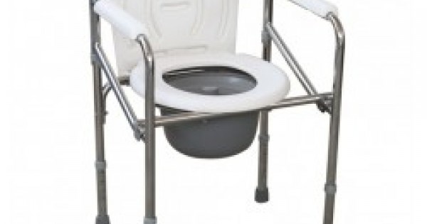 Foldable Height Adjustable Commode Chair 894