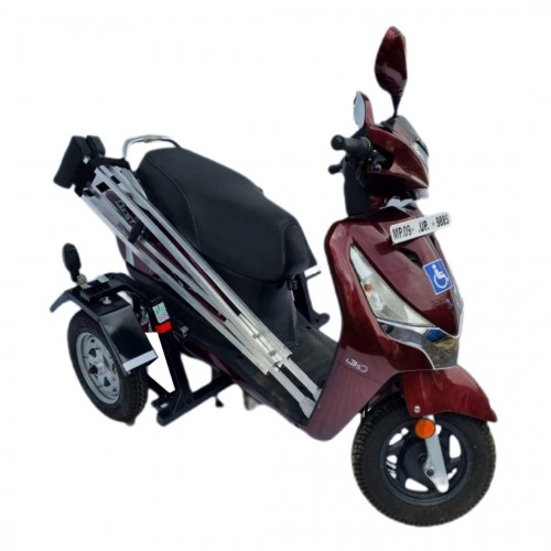 Handicapped Scooter & Bike, Side Wheel Attachment Kit, Retro Fitment Kit