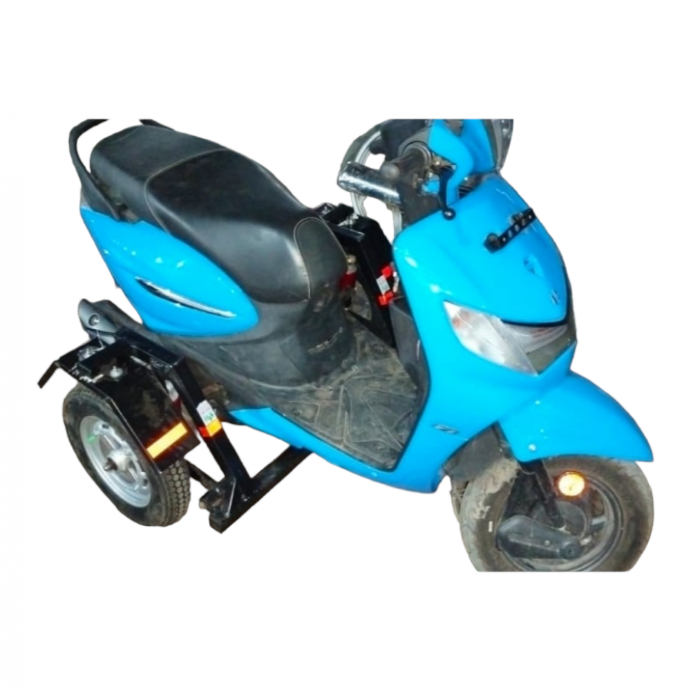 Hero Pleasure Plus Compact Side Wheel | Retrofitting Kit