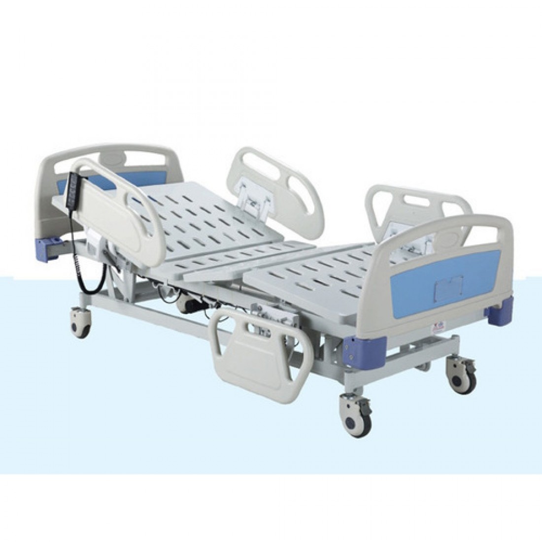 5 Function Electric Hospital Bed: Hospital Bed ICU Hi-Low Motorized ...