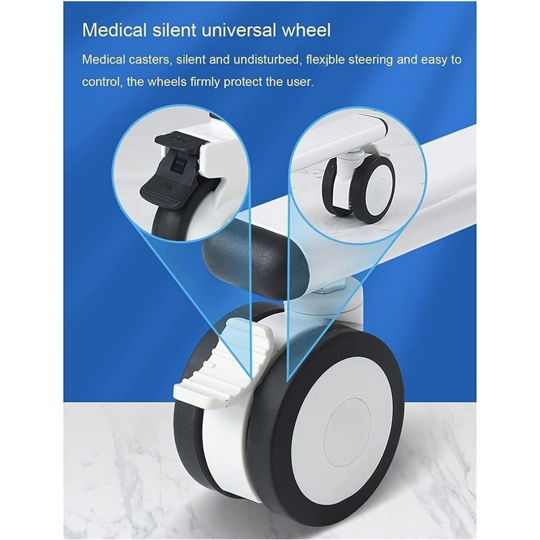 Mobilitykart Fast Assembled Hydraulic Patient Lift & Transfer Wheelchair