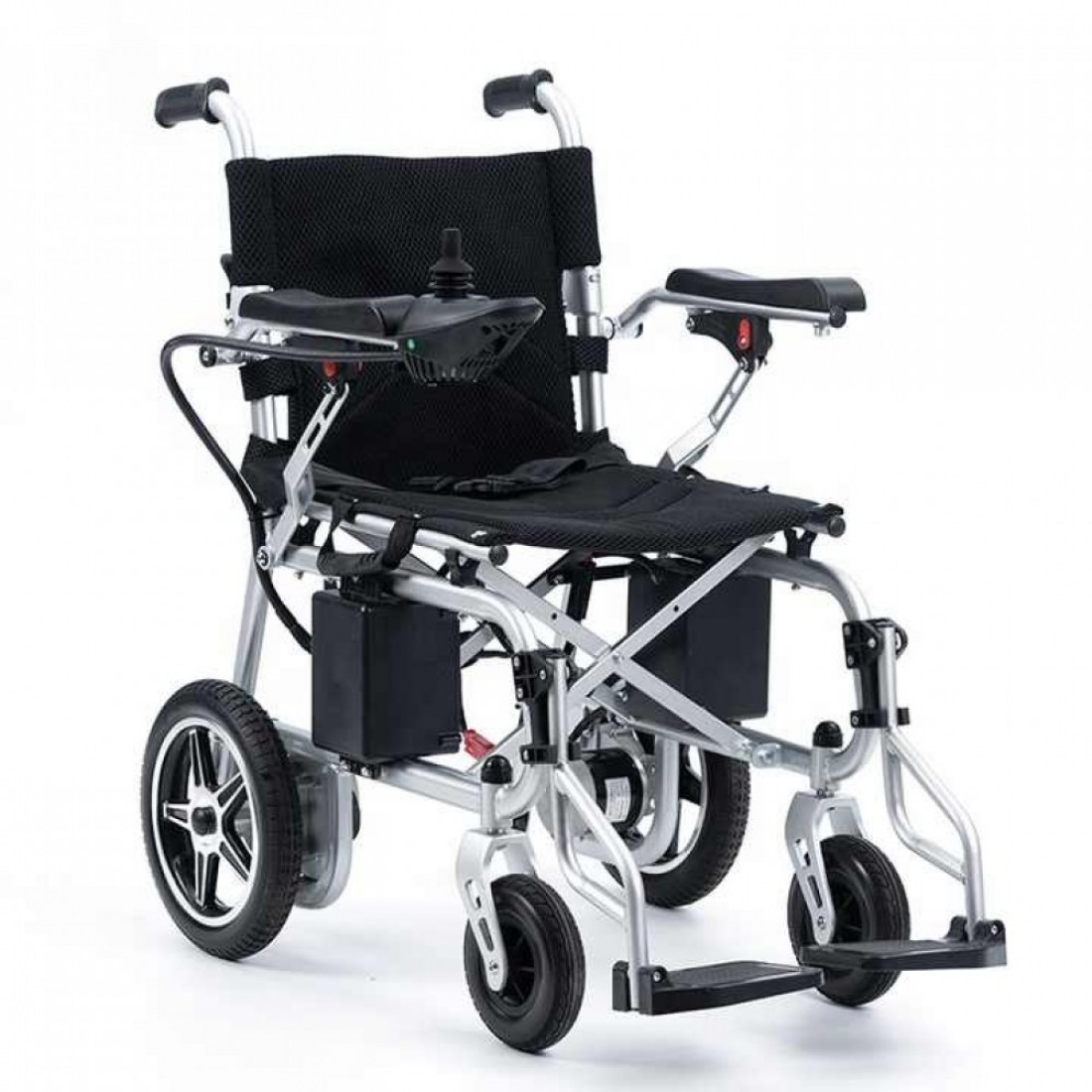 Mobilitykart Indian Lightweight Compact Folding Power Wheelchair with ...
