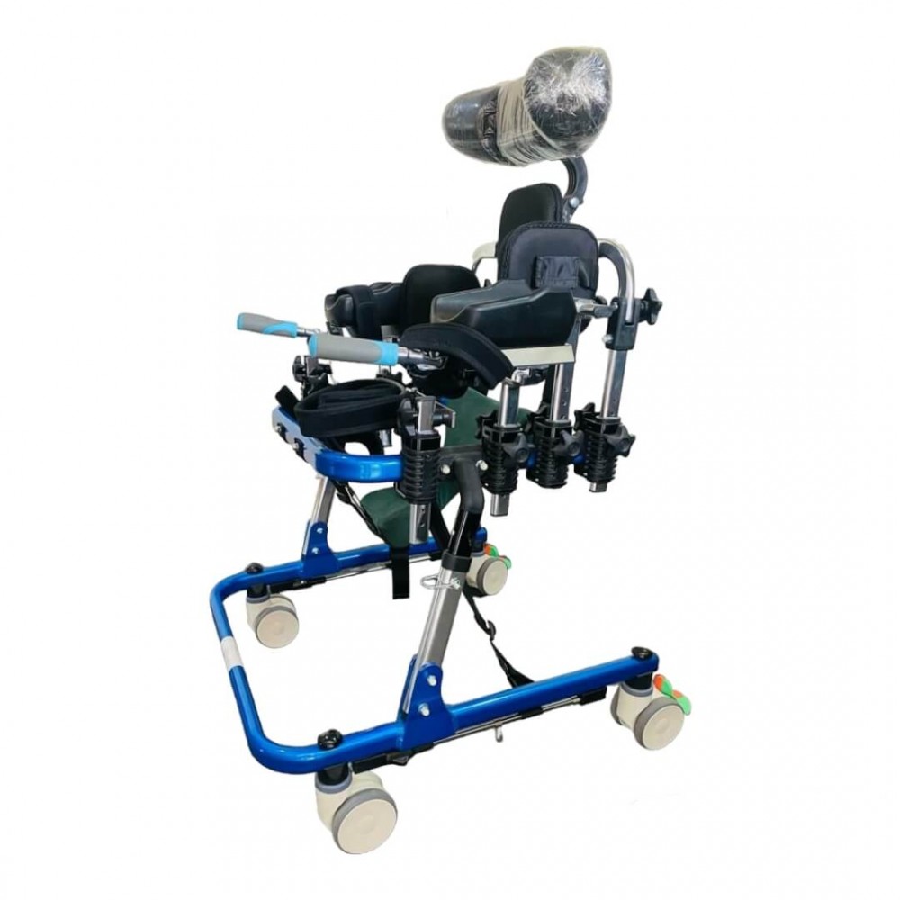 Multifunction Adjustable CP Walker with Seat Headrest and Leg Support ...