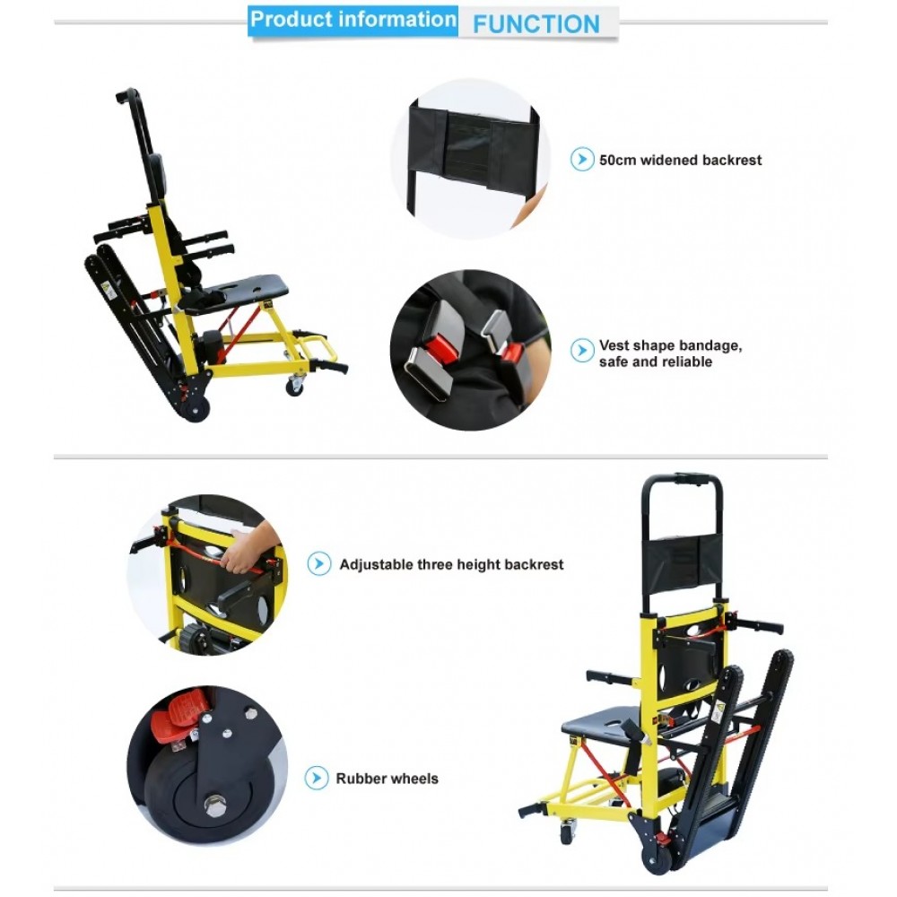 Mobile Stair Lift, Portable Stair Climbing Wheelchair