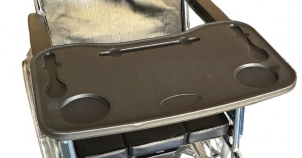 Premium Imported Food/Reading/Laptop Tray Attachment For Wheelchair