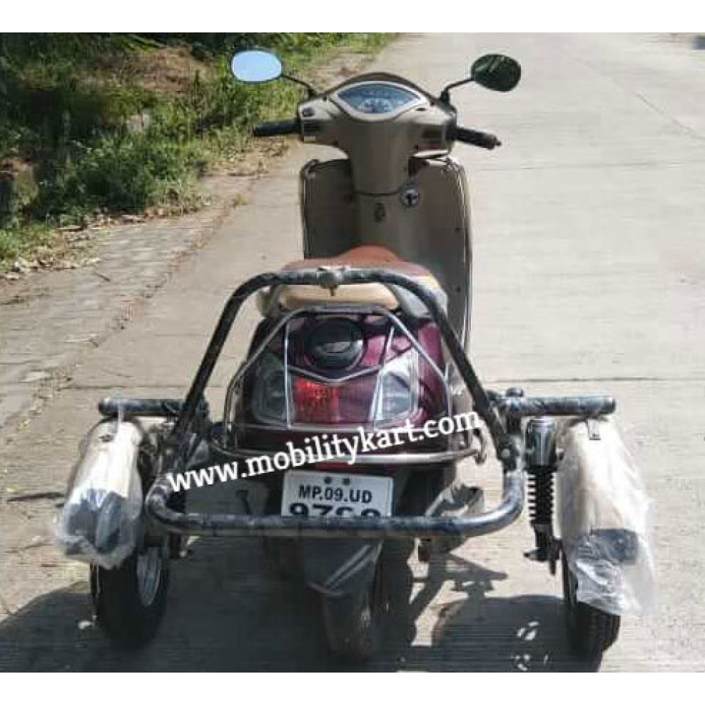 Side Wheel Attachment Kit for TVS Jupiter: TVS Jupiter 3 Wheeler for ...