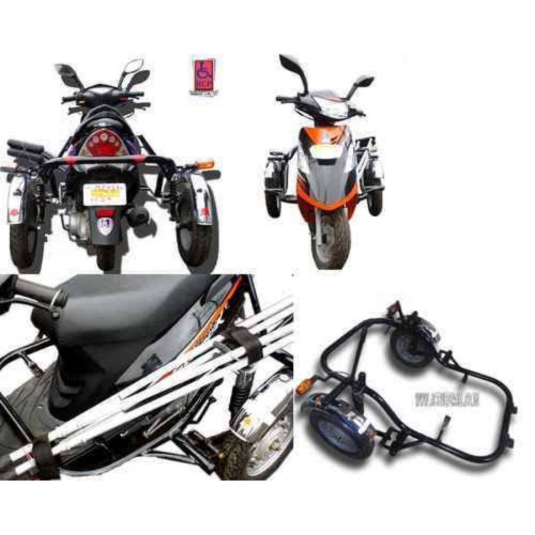Side Wheel Attachment For Kit Scooty Streak @ Rs 11999