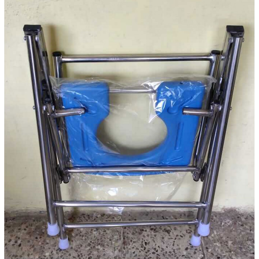 Stainless Steel (SS) Comfortable Commode Chair @ Rs 2499 SS Folding ...