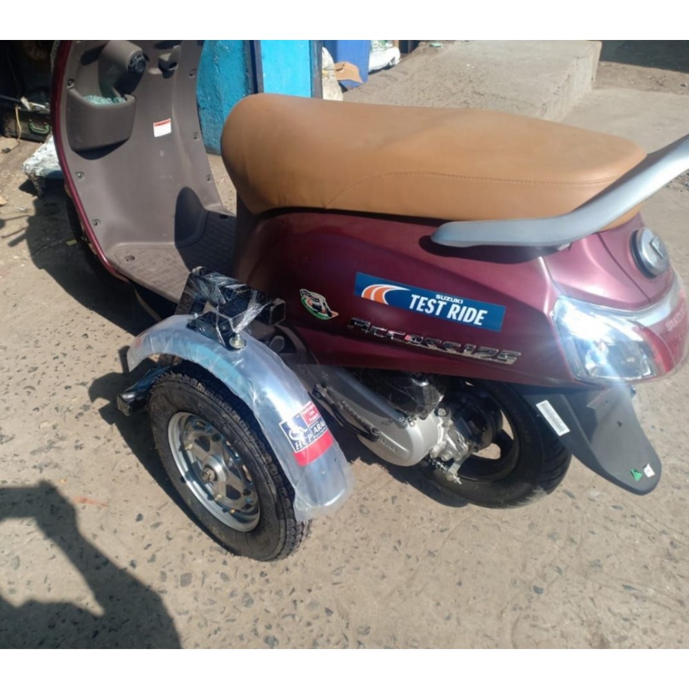 Suzuki Access 125 Compact Side Wheel Attachment Kit @ 10999 All Model