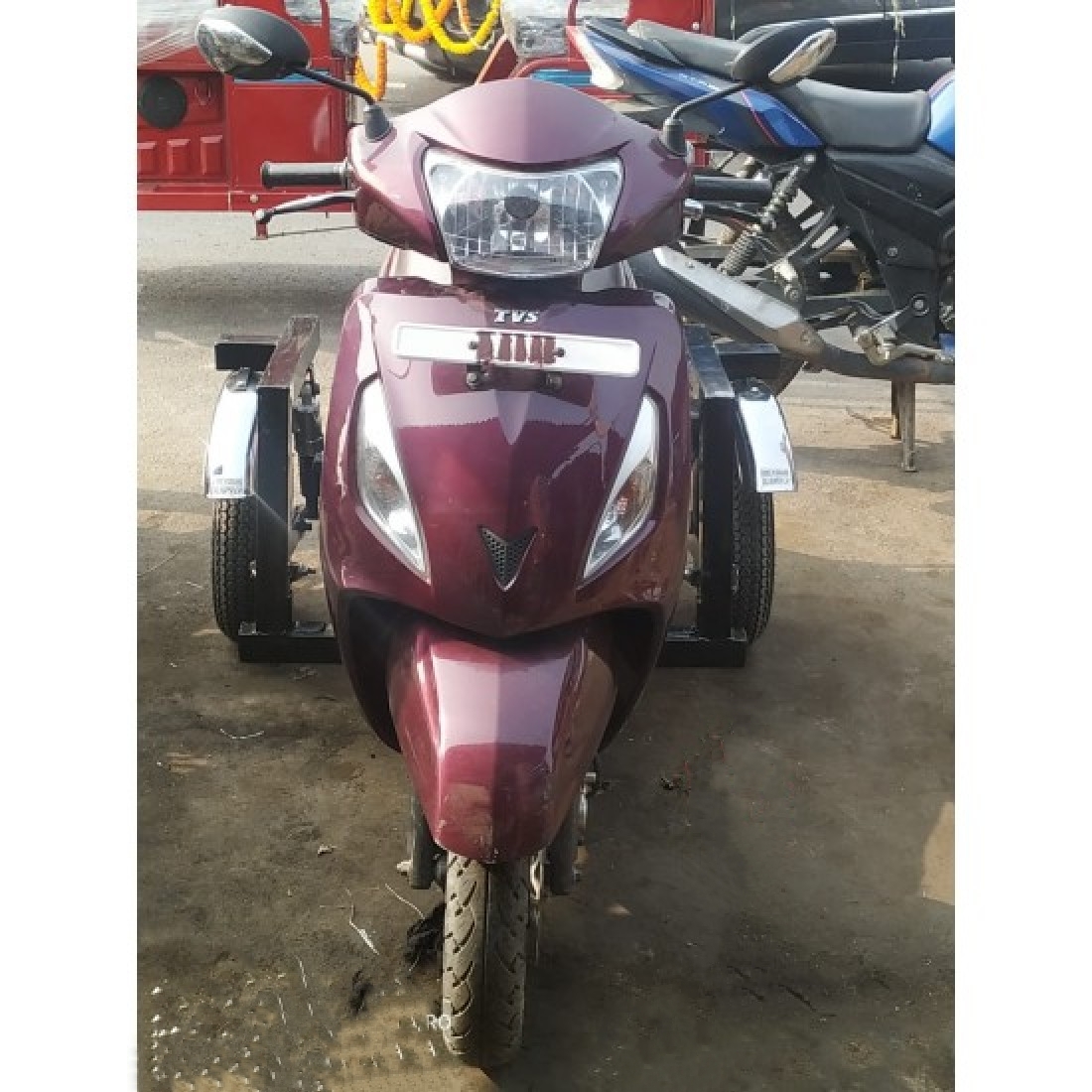 TVS Jupiter Compact Side Wheel Attachment Kit @ Rs 10999