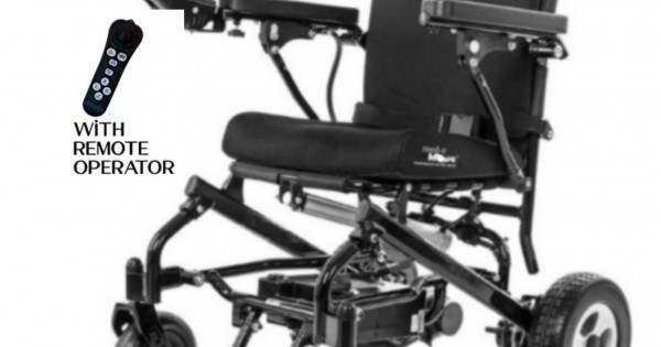 Ultralight Premium Electric Wheelchair with Wireless Remote ...