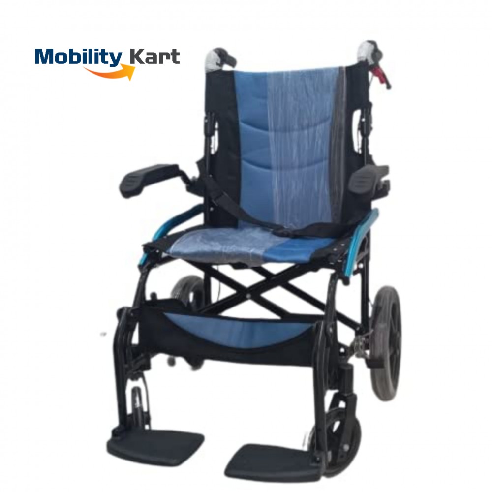 Ultralight Wheelchair with Flip-up Armrest & Footrest