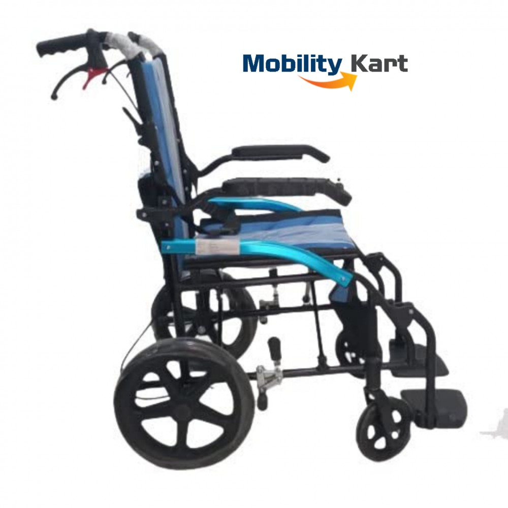 Ultralight Wheelchair with Flip-up Armrest & Footrest