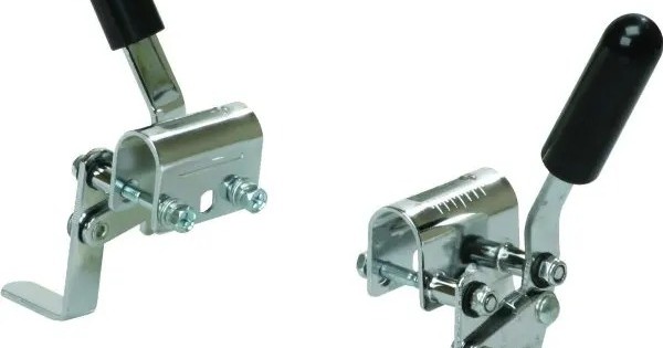 Wheelchair Wheel Lock/Brake Assembly: Push To Lock Wheelchair Disk Brakes